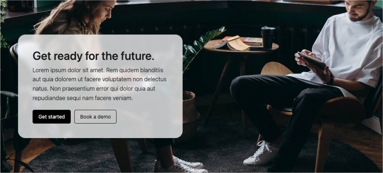 Background Blur Modal CTA | Free Webflow Component